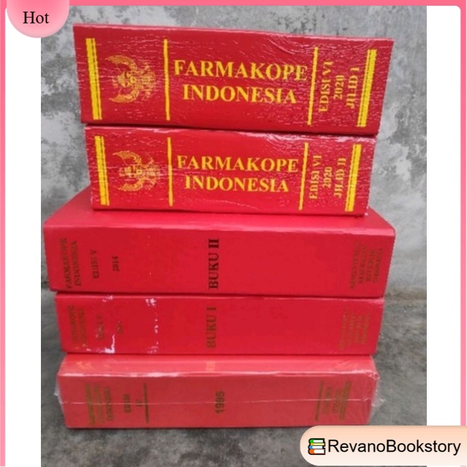 Jual Farmakope Indonesia edisi 4 + Farmakope Indonesia edisi 5 ...