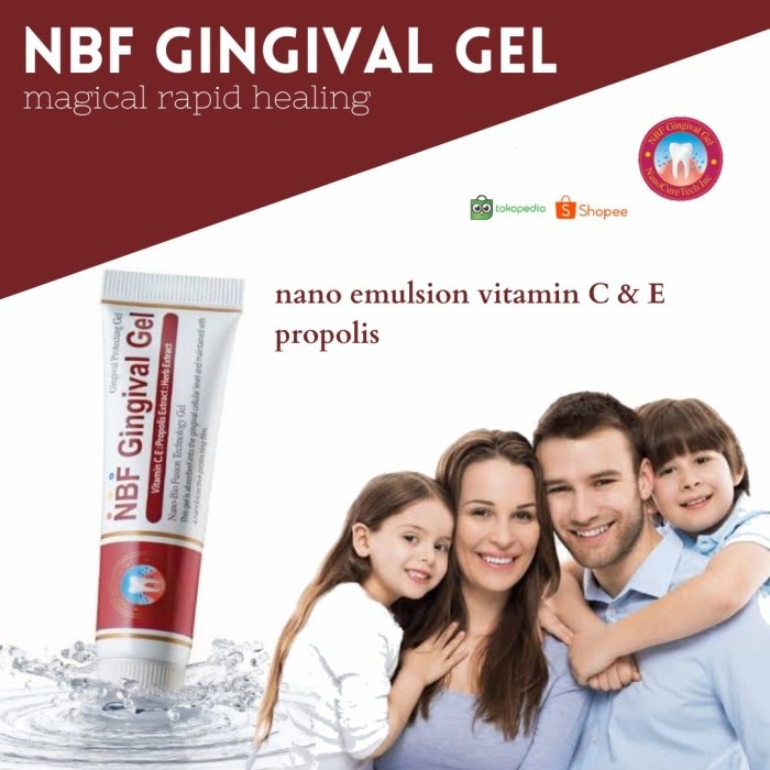 Jual NBF GINGIVAL GEL 5 gr // GEL GUSI // GINGIVAL GEL // DENTAL GEL ...