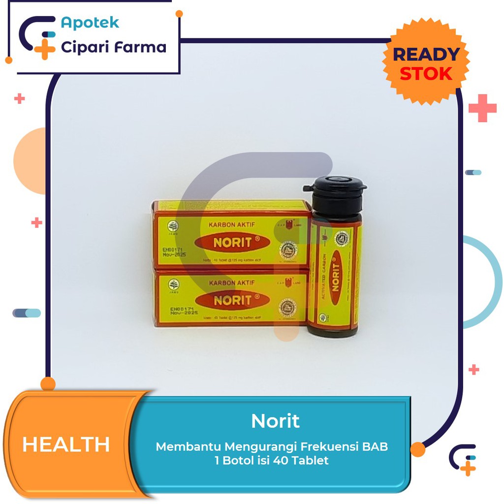 Jual Norit Obat Untuk Diare | Buang Air Besar | Keracunan Makanan 1 ...