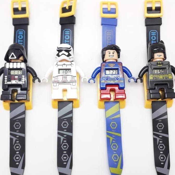 Jual Jam Tangan Anak Lego / Jam Tangan Kartun Starwars LOL Disney ...