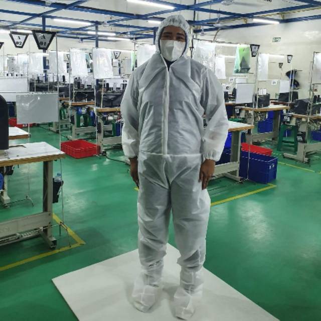 Jual BAJU ANTI VIRUS CORONA ADP HAZMAT SUIT / ALAT PELINDUNG DIRI ...