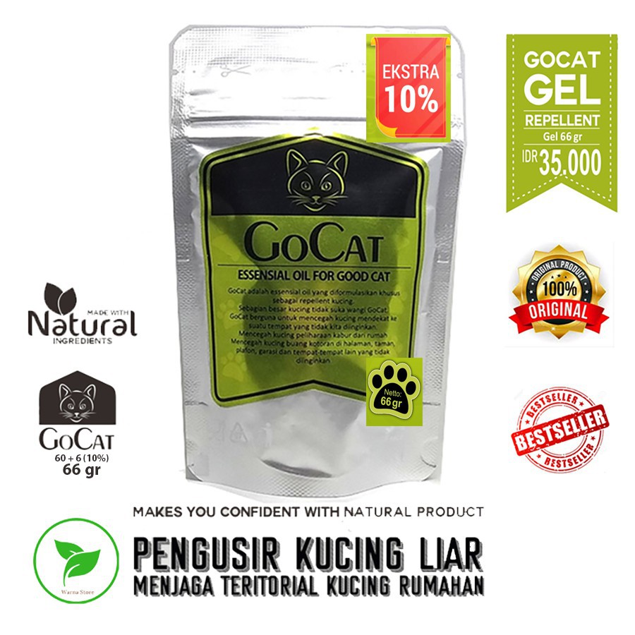 Jual GoCat Gel Pengusir Kucing Kemasan Ekonomis | Shopee Indonesia