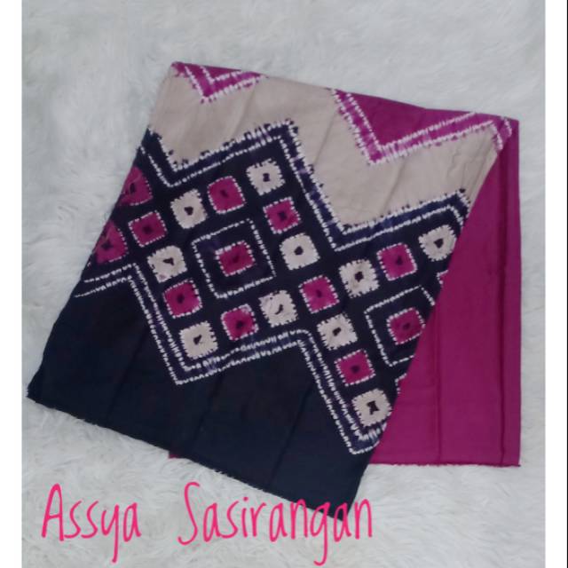 Jual Kain Sasirangan Kain Khas Kalimantan Selatan (merah hati) | Shopee ...