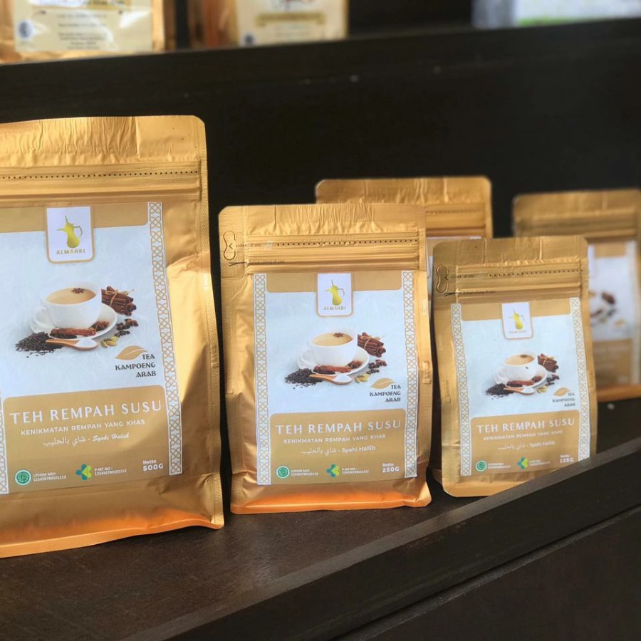 Jual Teh Susu Rempah Syahi Haleeb Adeni Tea Teh Susu Arab 250gr 250 gr ...
