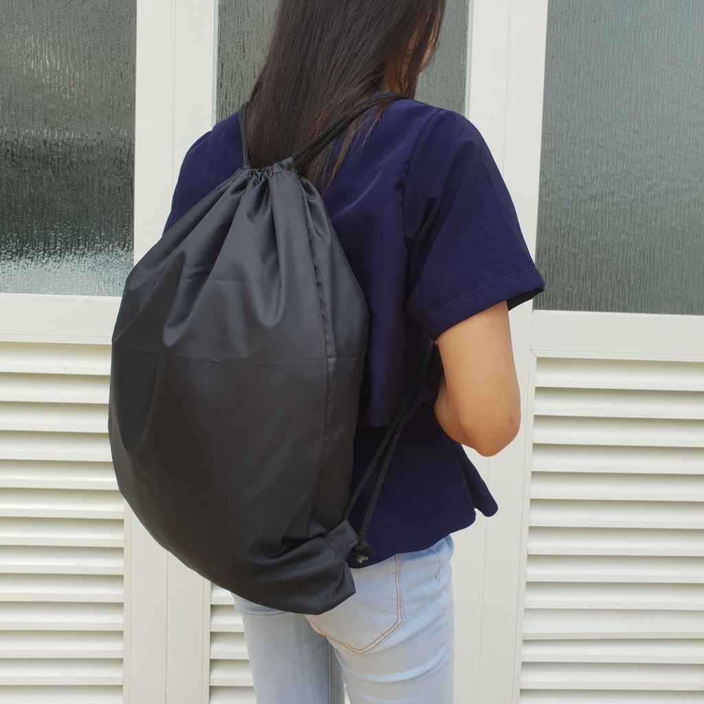 Jual (MAINANKYU) Tas Serut Ransel / Goodie bag / Tote Bag / String Bags ...