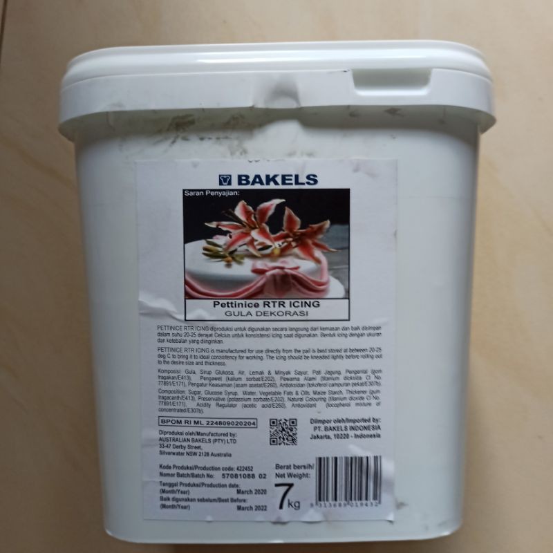 Jual Bakels Pettinice Icing Gula Dekorasi 250 gr (Repack) | Shopee ...