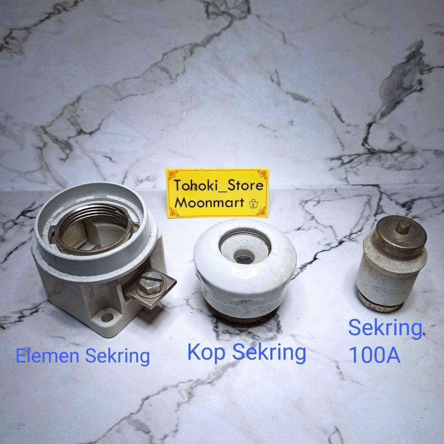 Jual Elemen Sekring K5 / Kop Sekring K5 / Sekring Batu 100A K5 Germany ...