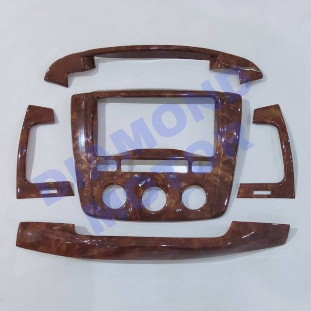 Jual Toyota Grand New Innova 2011 Wood Panel Wood Dashboard 5pc ...