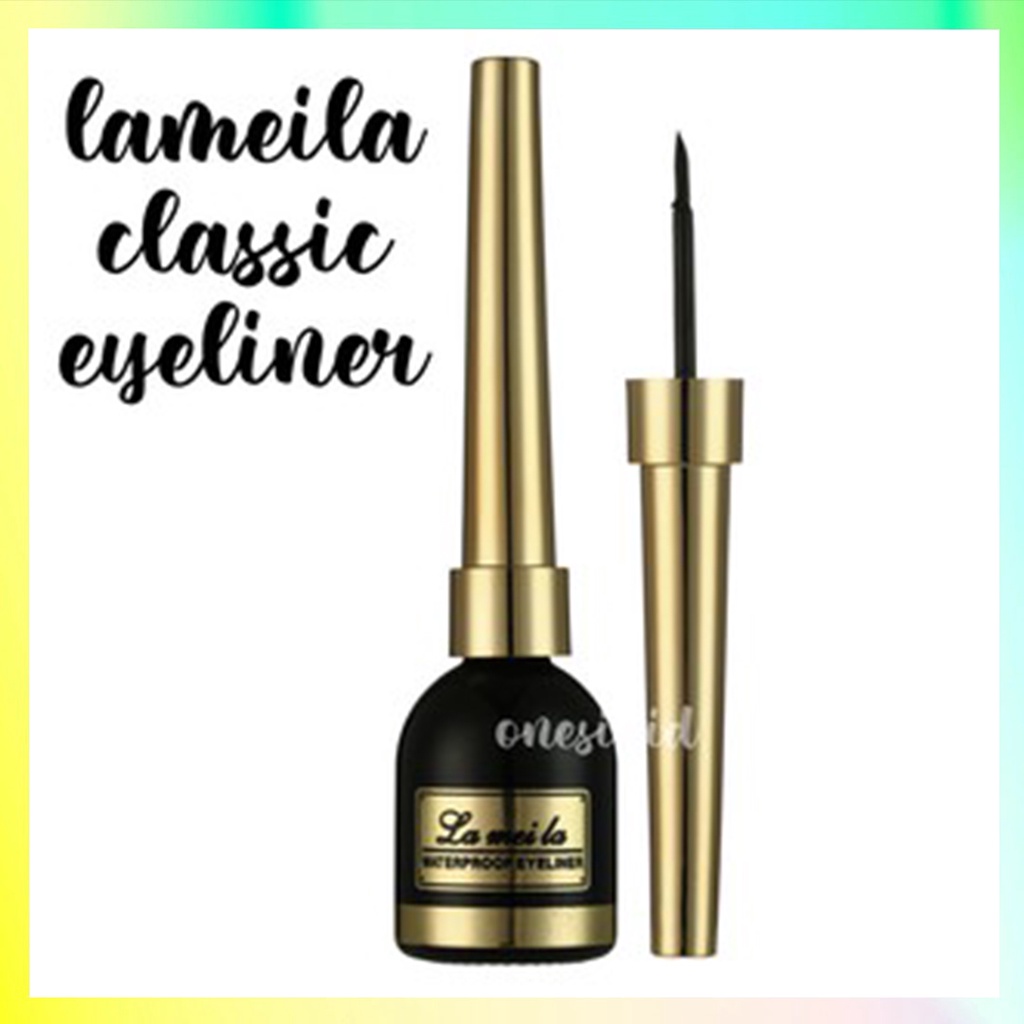 Jual LAMEILA Eyeliner Klasik Anti Air Waterproof Black Long Lasting ...