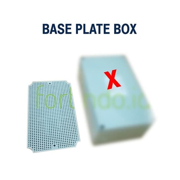 Jual Base Plate Box Panel 20x20x13 cm Dudukan Komponen Box ds-ag-2020 ...