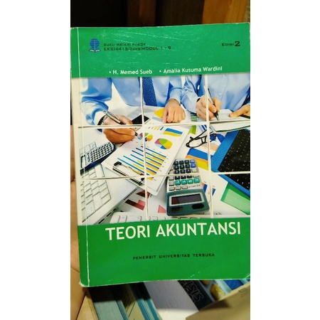 Jual Teori Akuntansi Edisi 3 Buku Modul UT Universitas Terbuka | Shopee ...