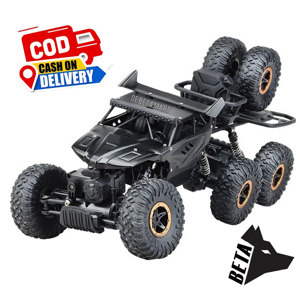 Jual RDR1073 MAINAN MOBIL RC CRAWLER 6WD 6X6 2.4GHZ BATERAI CAS REMOTE ...