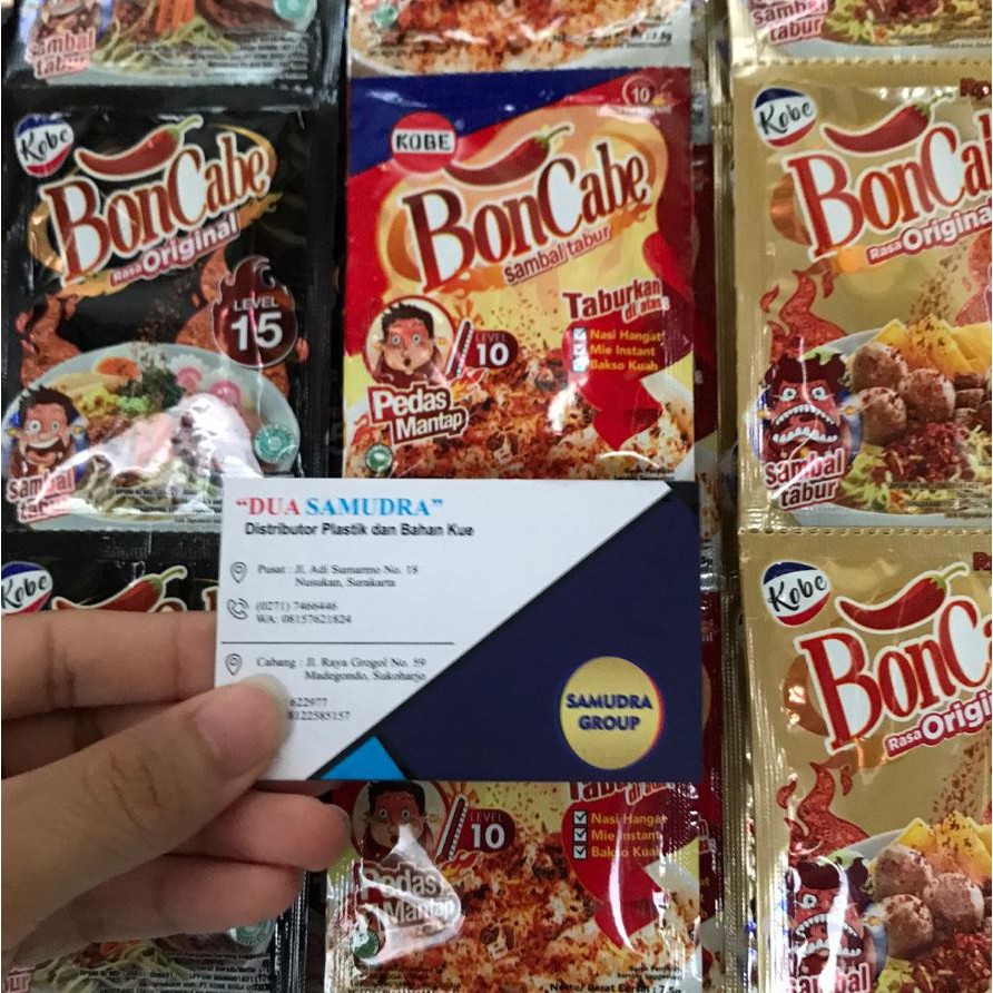 Jual Boncabe Bon Cabe level 10 15 30 sachet 4,5 gram | Shopee Indonesia