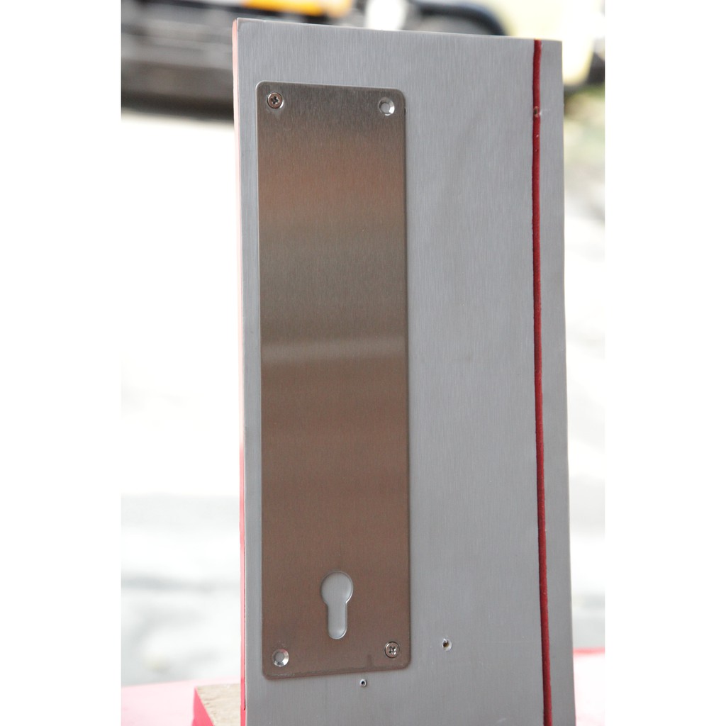 Jual UniKey Sign Plate Stainless Steel SUS304 PLT 113 Cyld Hole SSS ...