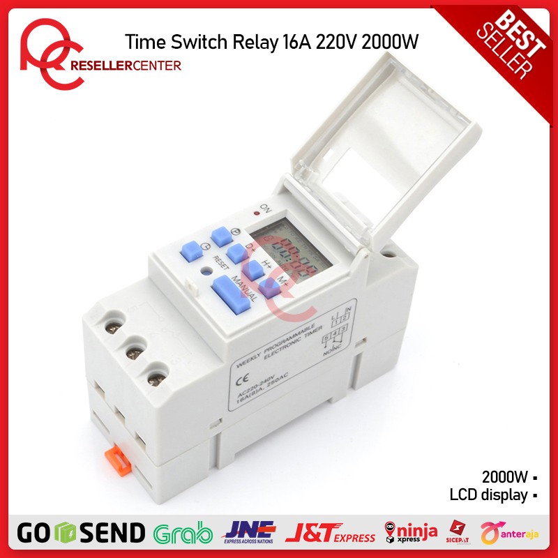 Jual [relay Listrik] Taffware Power Timer Programmable Time Switch