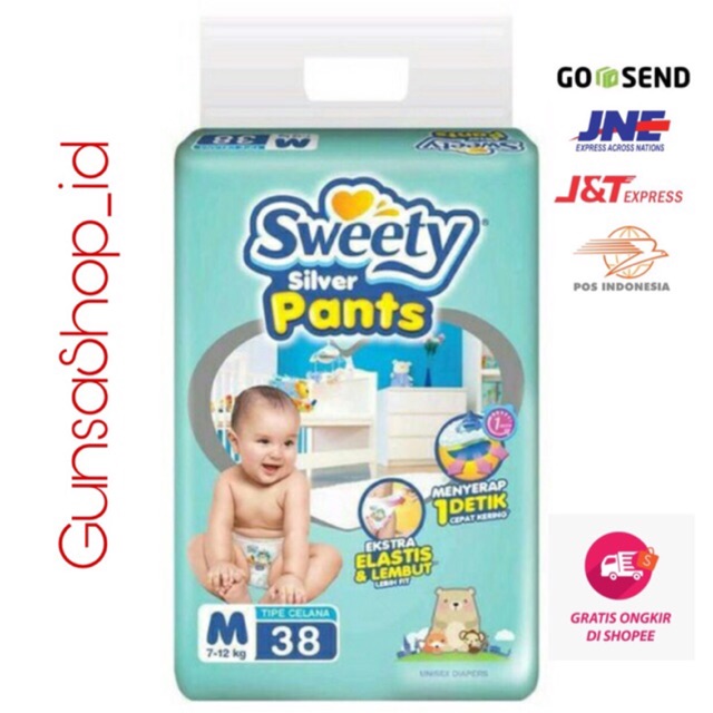 Jual Sweety Silver Pants M38 | Shopee Indonesia