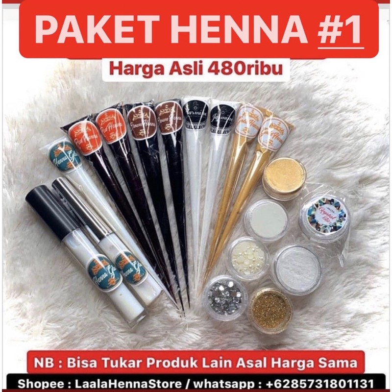 Jual PAKET HENNA | Shopee Indonesia