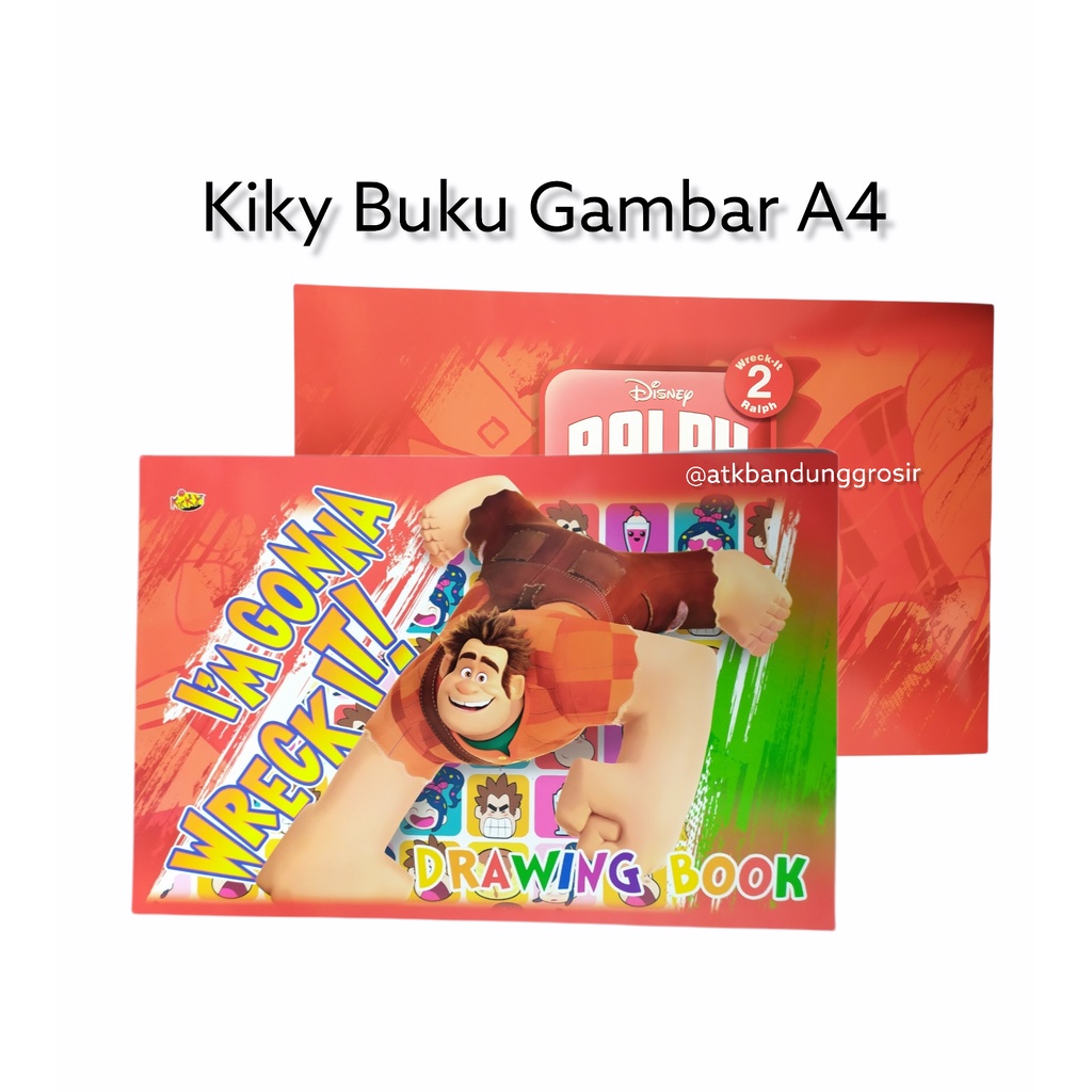 Jual Buku Gambar Kiky A4 (20 x 30) / Drawing Book Kiky A4 Grosir Murah ...