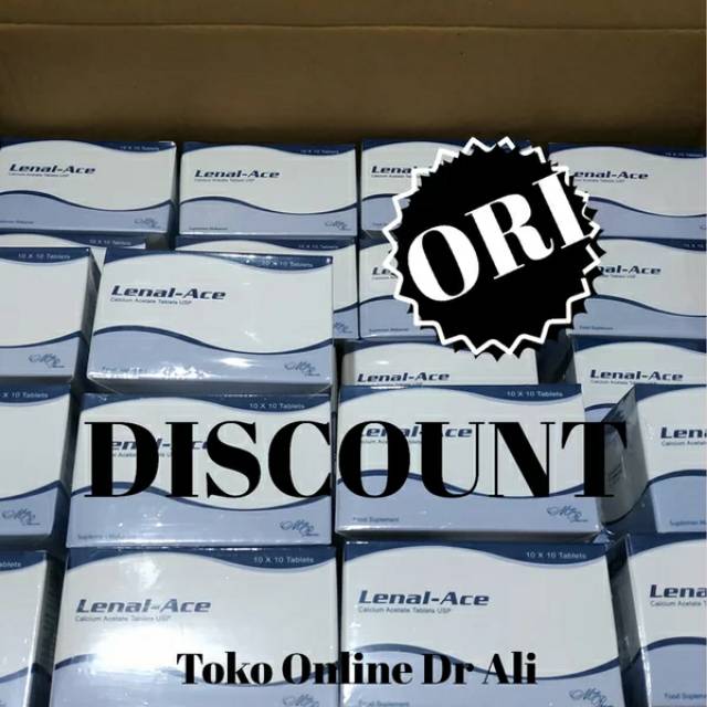 Jual Lenal Ace Binder Fosfat 10x10 tablet per box | Shopee Indonesia