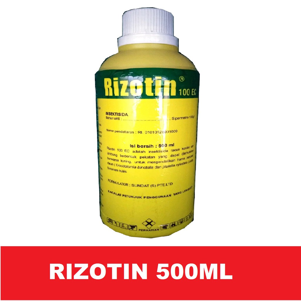 Jual Rizotin 500 ml Obat belalang dan Ulat Grayak | Shopee Indonesia