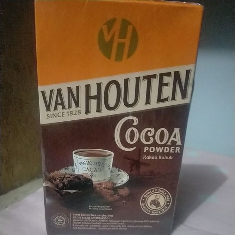 Jual COCOA Powder Van Houten kemasan 80gr | Shopee Indonesia