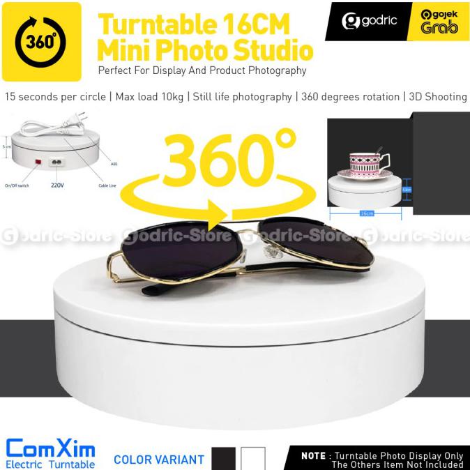 Jual Turntable Tempat Foto Produk Putar Stand Display Turn Table Studio ...
