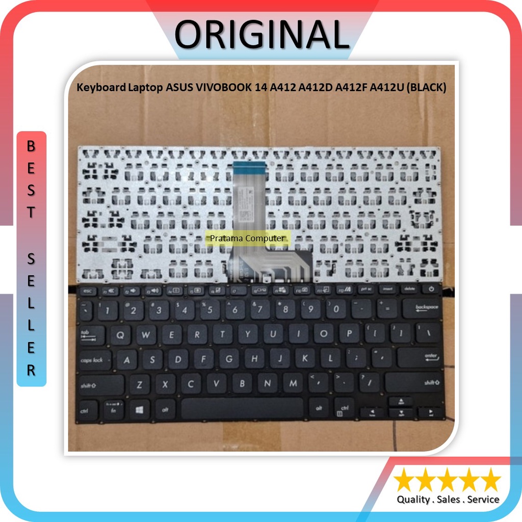 Jual Keyboard Laptop ASUS VIVOBOOK 14 A412 A412D A412F A412U | Shopee Indonesia