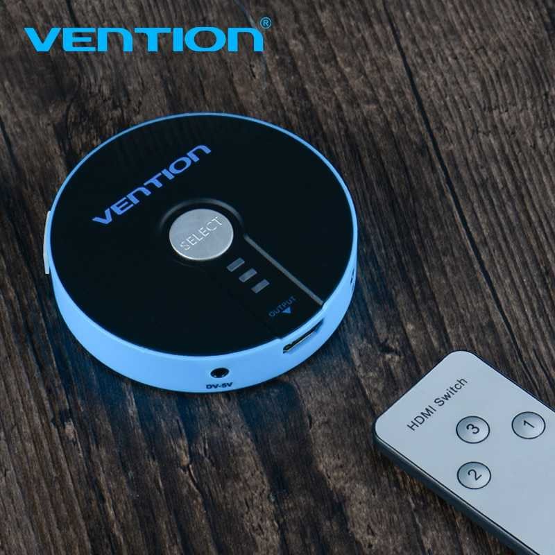 Jual Vention HDMI Switcher 3 Port Full HD 1080P with Remote Control ...