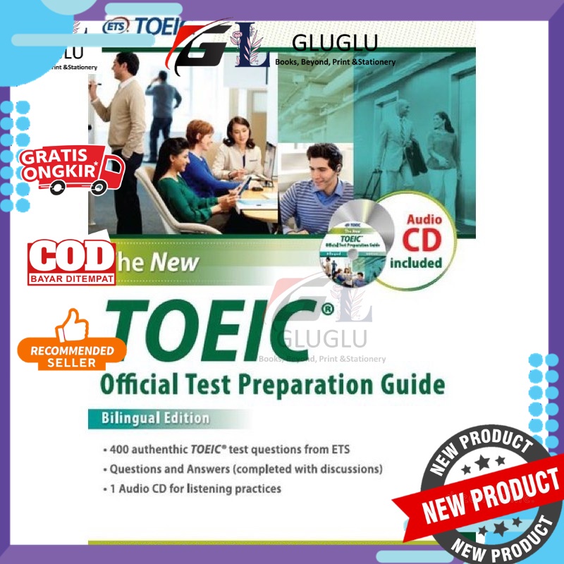 Jual TOEIC Official Test Preparation Guide Bilingual Edition | Shopee ...