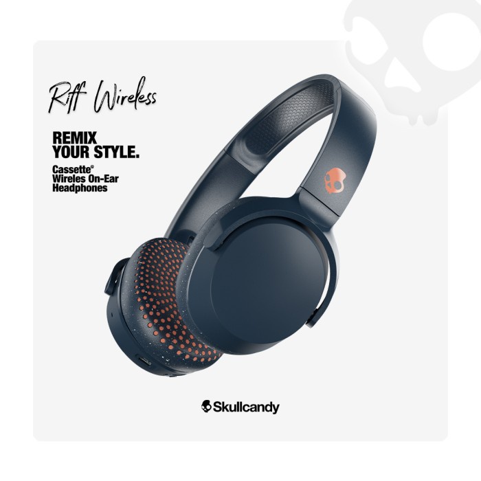 Jual Skullcandy Riff Wireless On-Ear Headphones | Shopee Indonesia