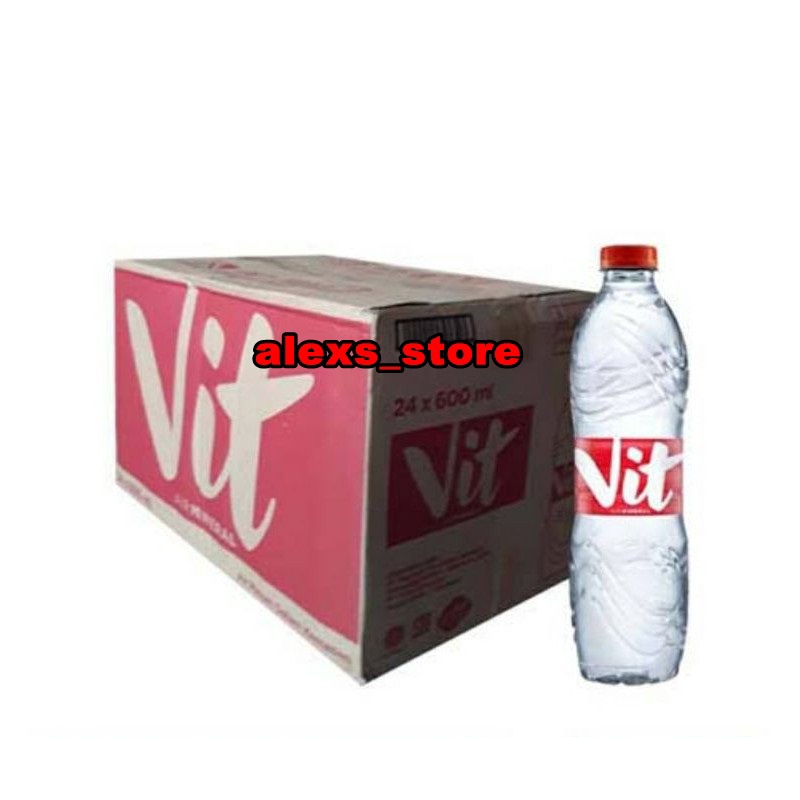Jual Vit Air Mineral Botol 550 Ml Isi 24 Botol | Shopee Indonesia