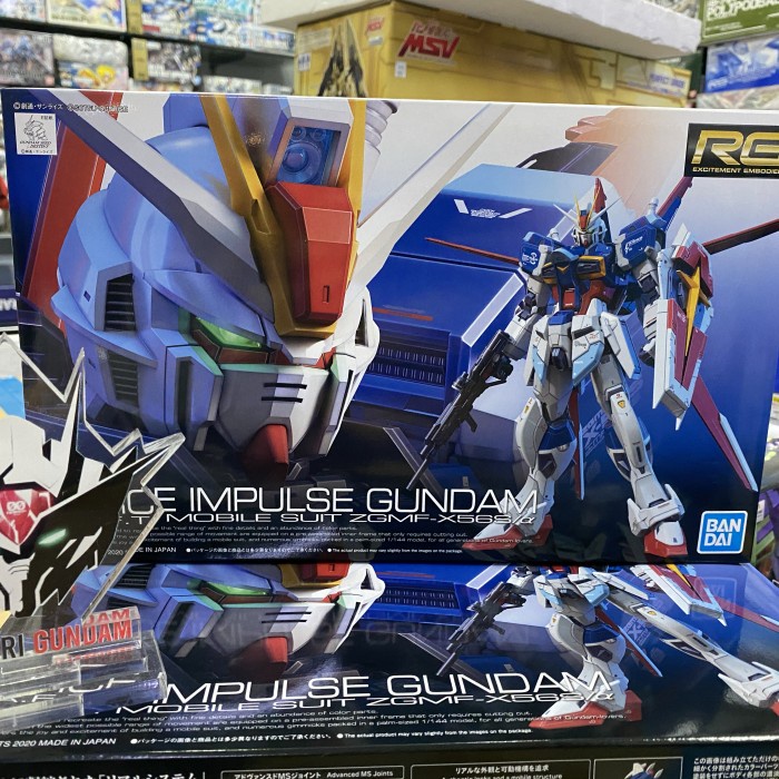 Jual gunpla-model-mecha- rg force impulse gundam -mecha-model-gunpla ...