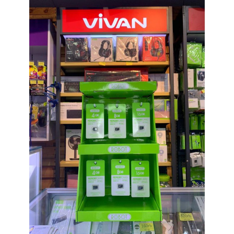 Jual Robot Memorycard Microsd 4GB 8GB 16GB 32GB Class 10 Original ...