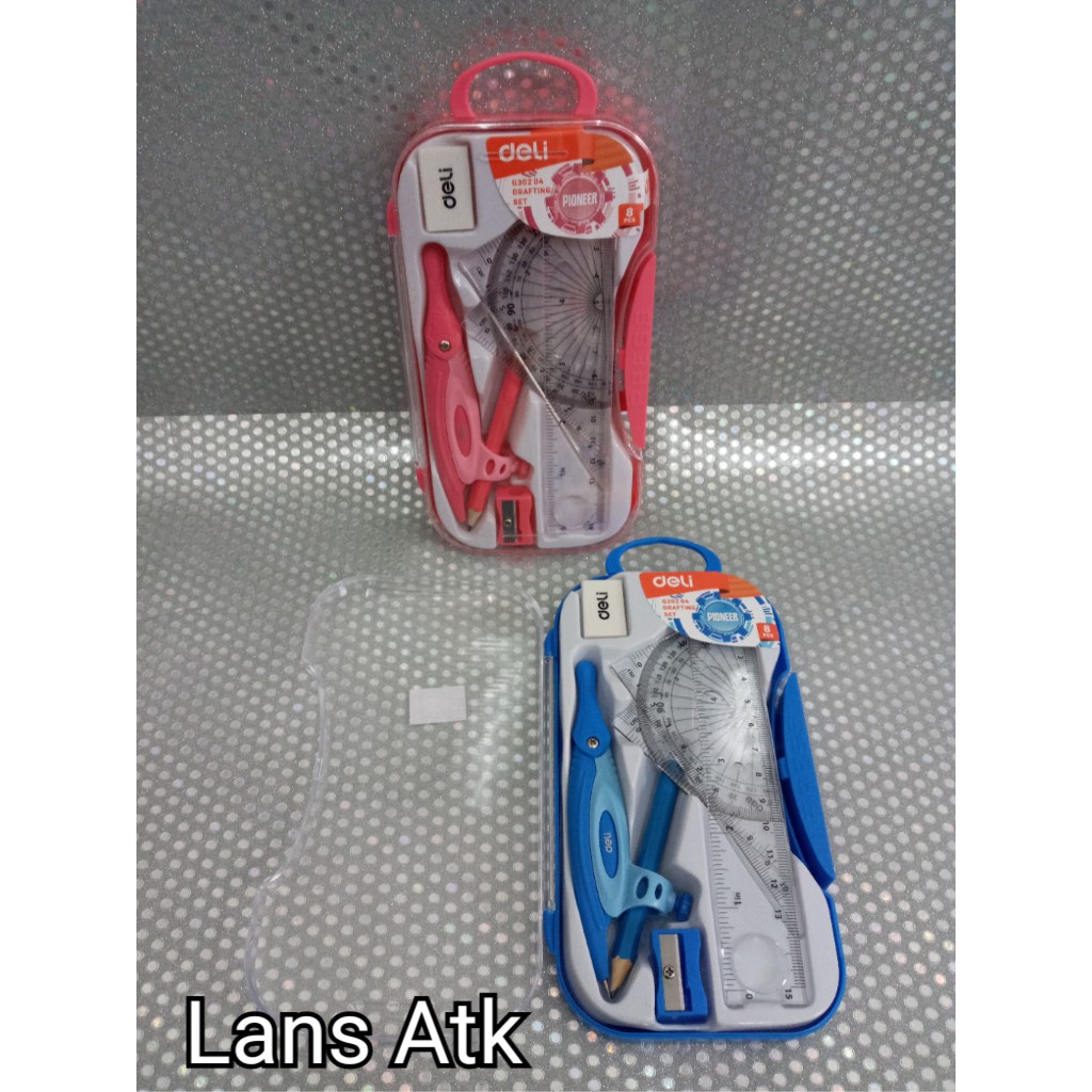Jual Jangka Deli Compass / Deli Math Set - G30204 | Shopee Indonesia