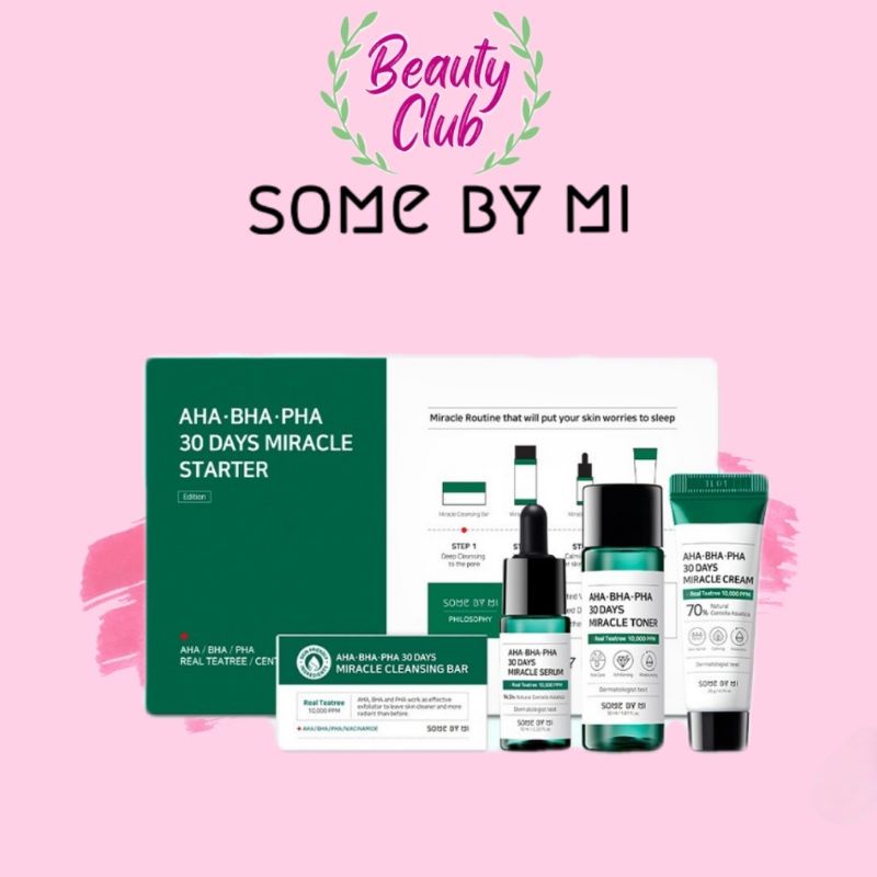 Jual SOMEBYMI AHA BHA PHA 30 Days Miracle Starter Kit Mini Pack Travel ...