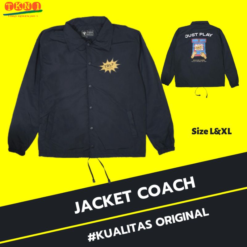 Jual Coach Jacket Japan Polos Distro Original / Jaket Coach Pria ...
