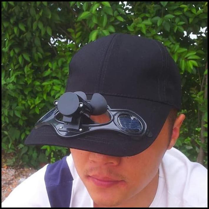 Jual TOPI KIPAS ANGIN ANTI GERAH SOLAR FAN TENAGA MATAHARI | Shopee ...