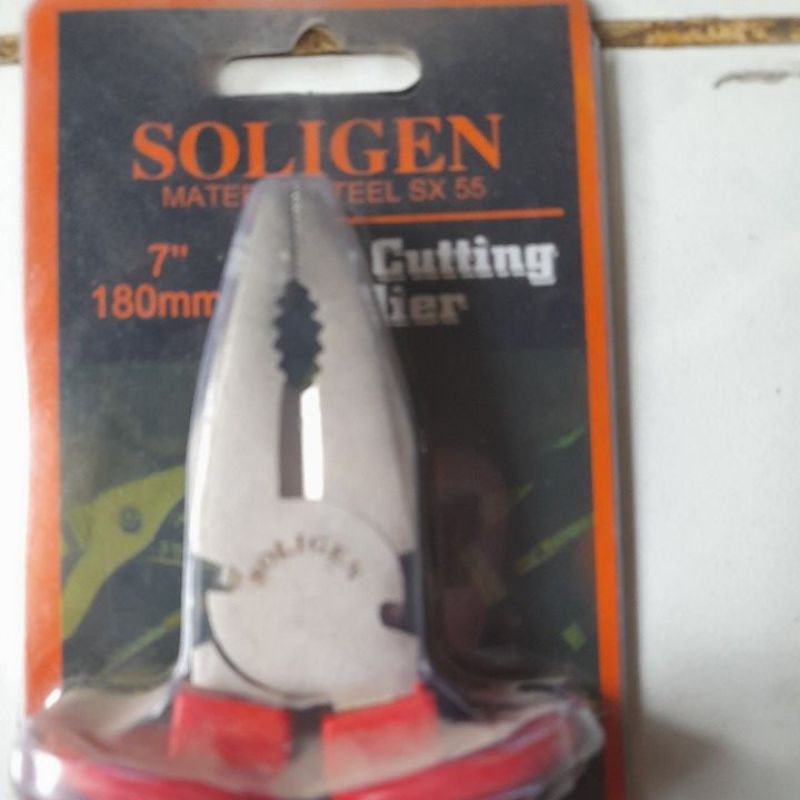 Jual Tang kombinasi soligen 7"(180mm) | Shopee Indonesia