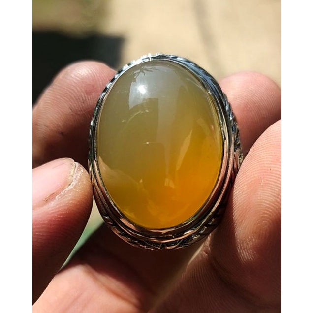 Jual Cincin Batu Akik ANGGUR KLASIK BATURAJA Asli batu alam bukan ...