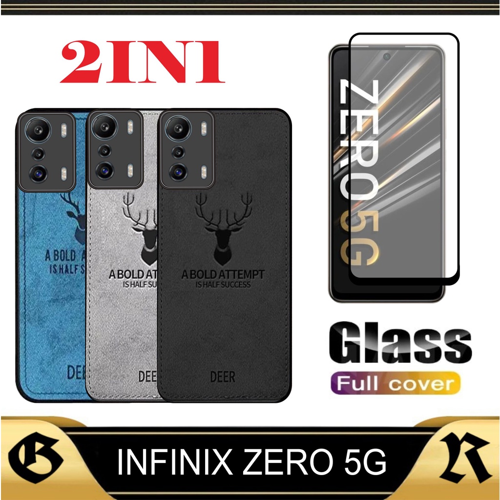 Jual PROMO Case INFINIX ZERO 5G Softcase Deer Bermotif jeans New Casing INFINIX ZERO 5G Paket ...