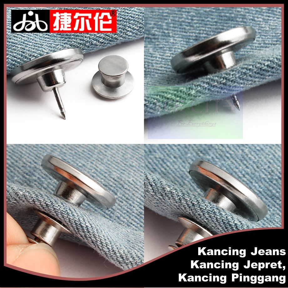 Jual Kancing Jeans, Kancing Bahan Metal Jeans, Button detchabel ...