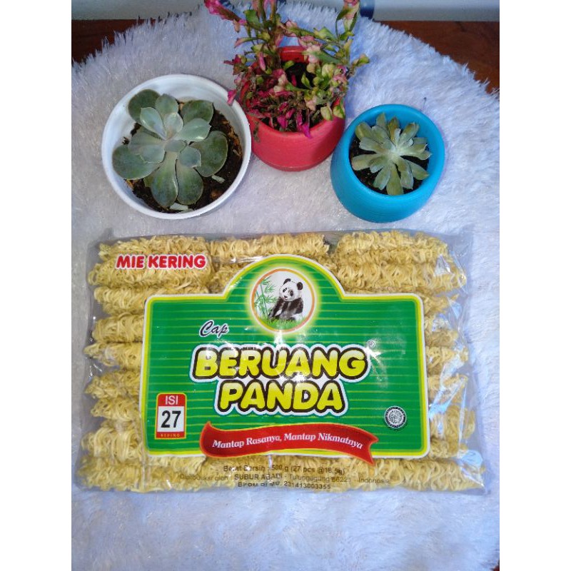 Jual MIE BERUANG PANDA 500g isi 27keping 3pcs | Shopee Indonesia