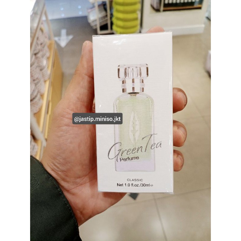 Jual MINISO 🆕 Parfum GREEN TEA CLASSIC 30ml UNISEX | Shopee Indonesia