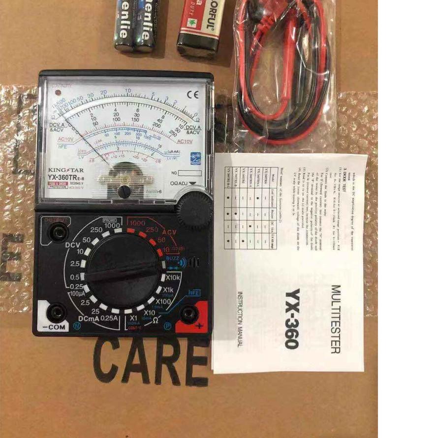 Jual Multimeter/Multitester/Avometer Analog YX-360TR | Shopee Indonesia