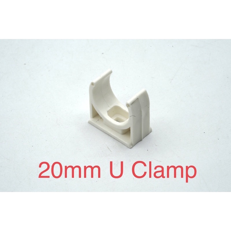 Jual Klem Jepit U Pipa Conduit PVC 20mm Fitting PPR 20 mm PVC Pipe ...