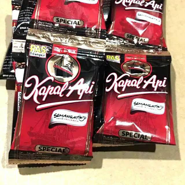Jual Kopi Kapal Api Mini 6,5 gr (1 renceng = 10 sachet ) | Shopee Indonesia