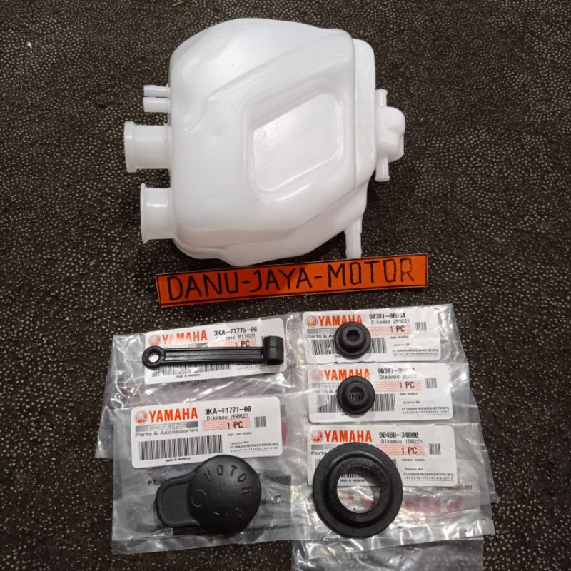 Jual TABUNG BOTOL + GROMET KARET OLI SAMPING SET RX KING ORIGINAL YAMAHA GENUINE PART | Shopee ...