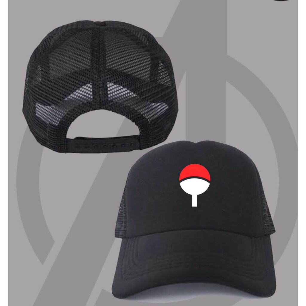 Jual Topi Trucker Hat -Naruto Akatsuki Logo | Shopee Indonesia