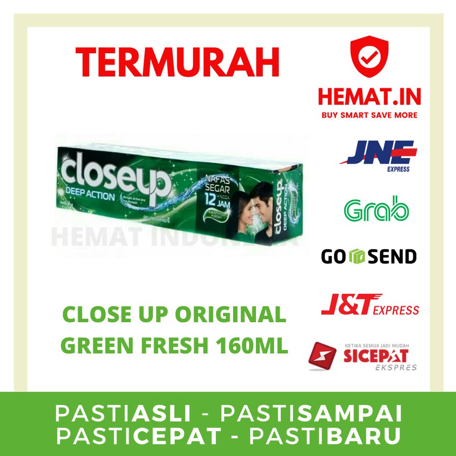 Jual CLOSE UP ODOL CLOSEUP 160 GR 160GR ODOL PASTA GIGI CLOSE UP TRIPLE ...