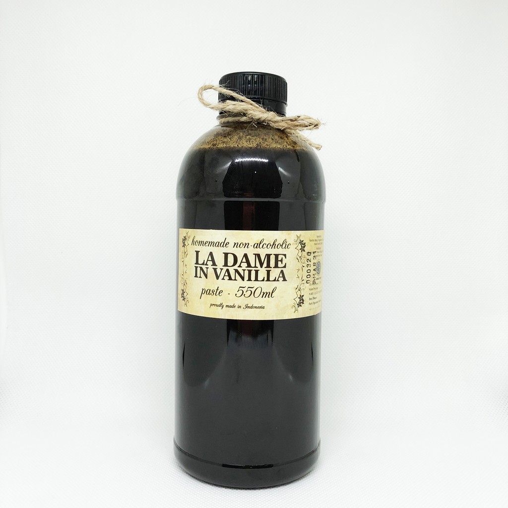 Jual La Dame in Vanilla Halal Vanilla Paste 550ml | Shopee Indonesia